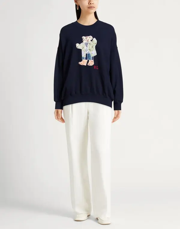 Polo Ralph Lauren Sweatshirt Midnight Size Cotton, Polyester