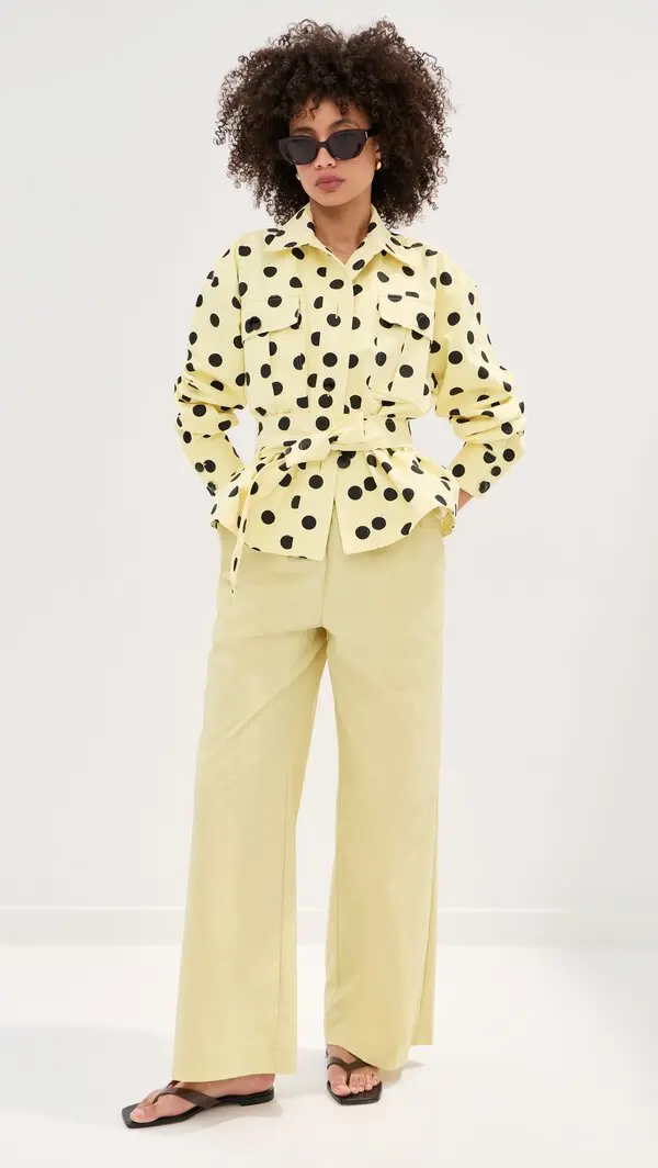 LE BOP Arden Wide Leg Pants