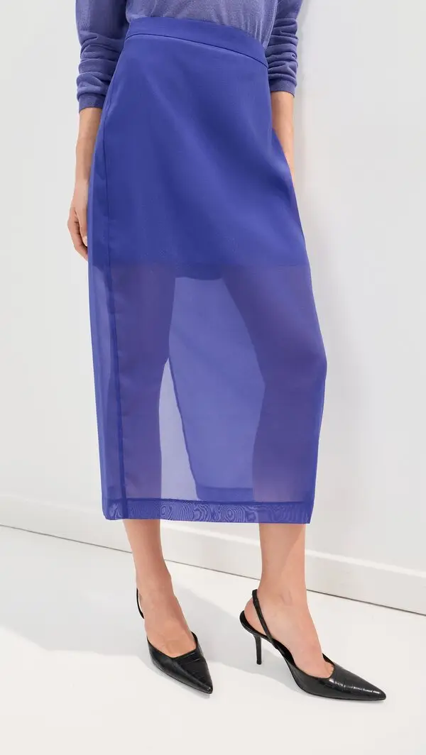 LE BOP Olivia Organza Skirt