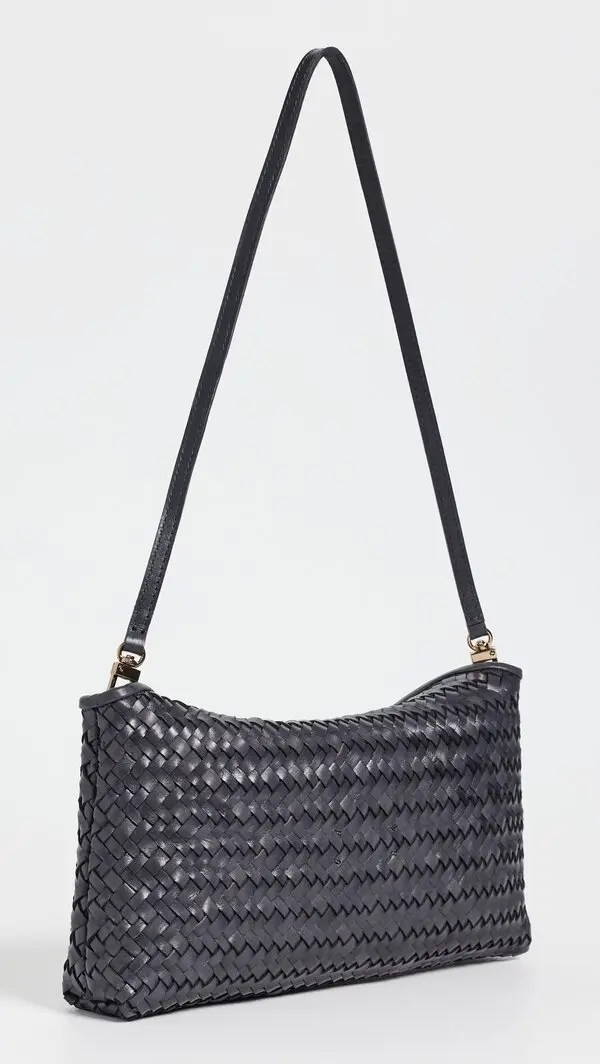 Madewell Woven Lid Top Clutch