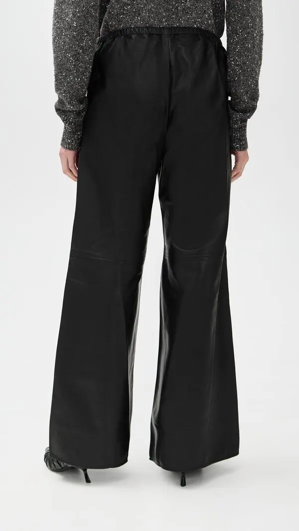 LA LIGNE Leather Colby Pants