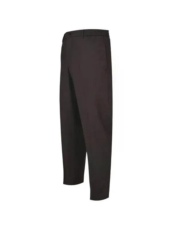 Tagliatore Carrot-fit Silk Trousers
