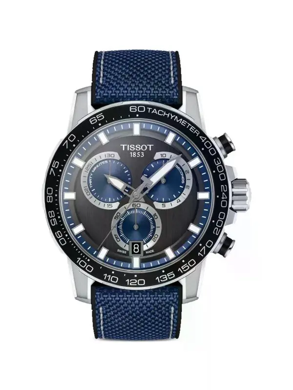 TISSOT Supersport Chronograph 45.5mm Watch - Black