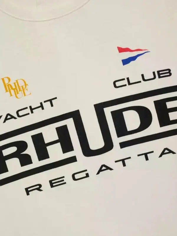 Rhude Regatta Club Logo-print T-shirt