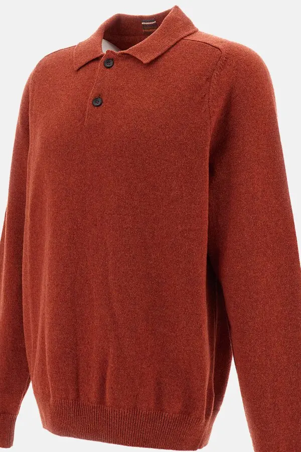 Paul Smith Polo In Lana A Maniche Lunghe