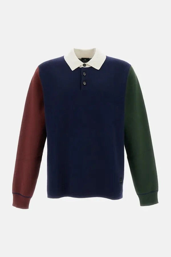 Paul Smith Maglia Polo A Maniche Lunghe