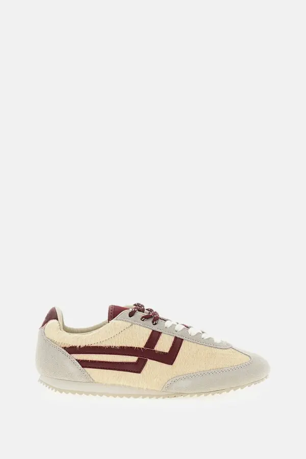 PRO-KEDS 1949 Sneakers Basse Racer 77 In Cavallino E Pelle - Multicolor