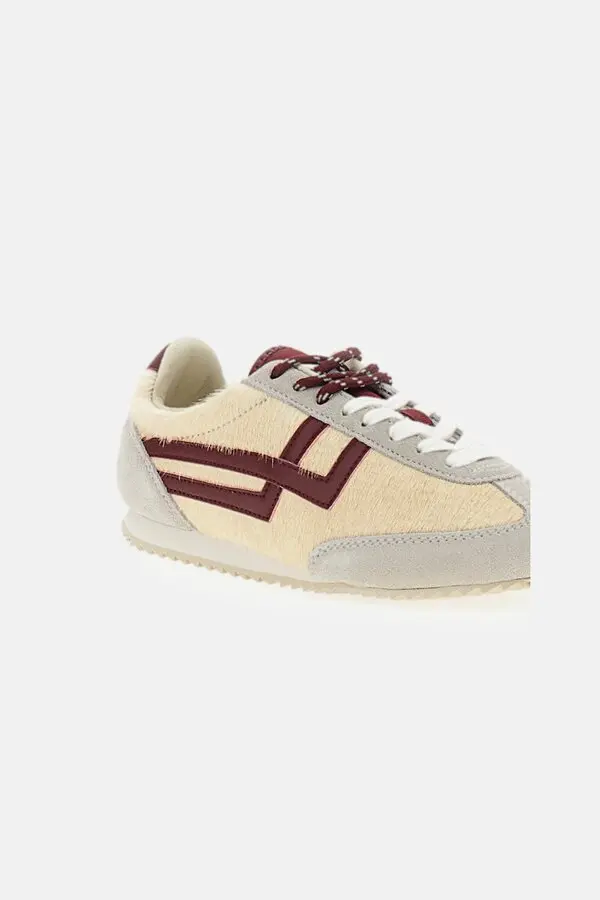 PRO-KEDS 1949 Sneakers Basse Racer 77 In Cavallino E Pelle - Multicolor