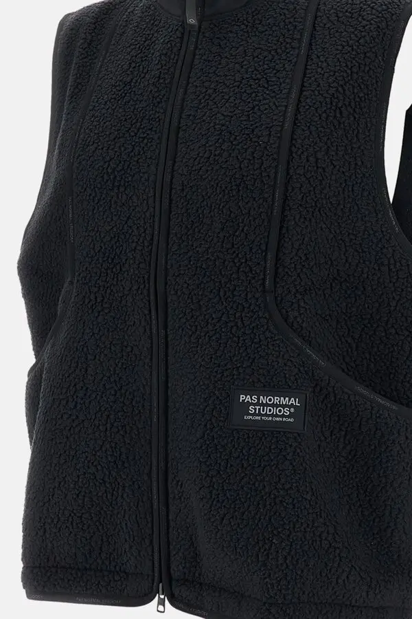 PAS NORMAL STUDIOS Gilet In Pile Off-race