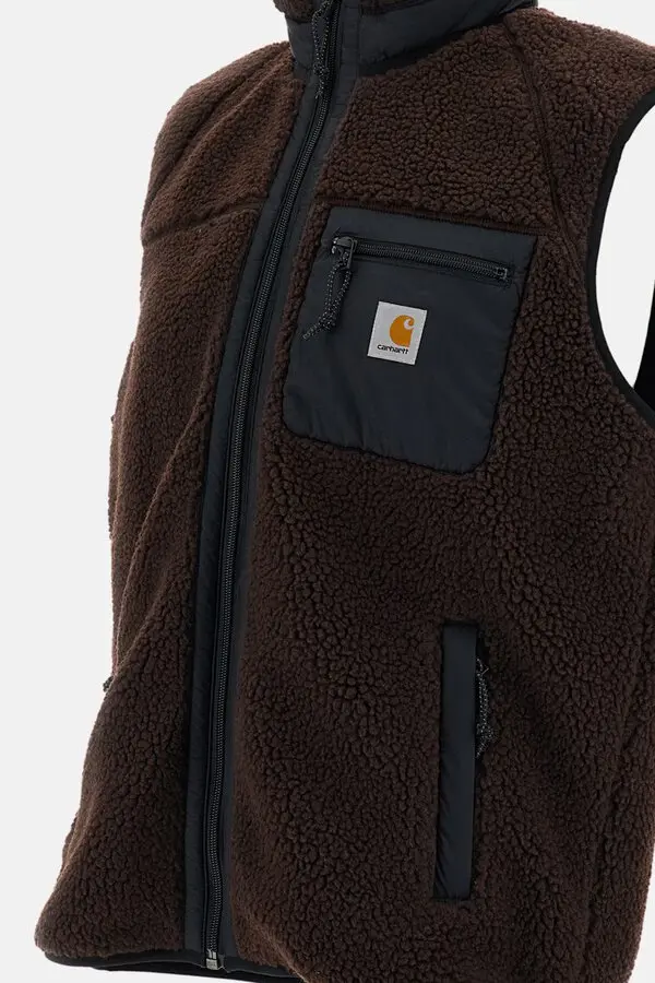 Carhartt Work In Progress Gilet In Pile Prentis Liner
