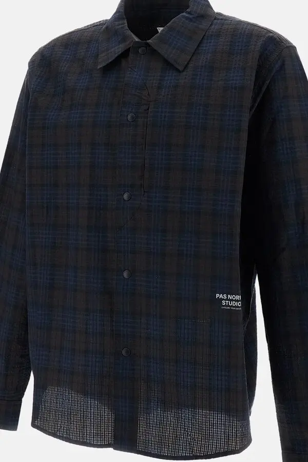 PAS NORMAL STUDIOS Camicia Off-race Seersucker