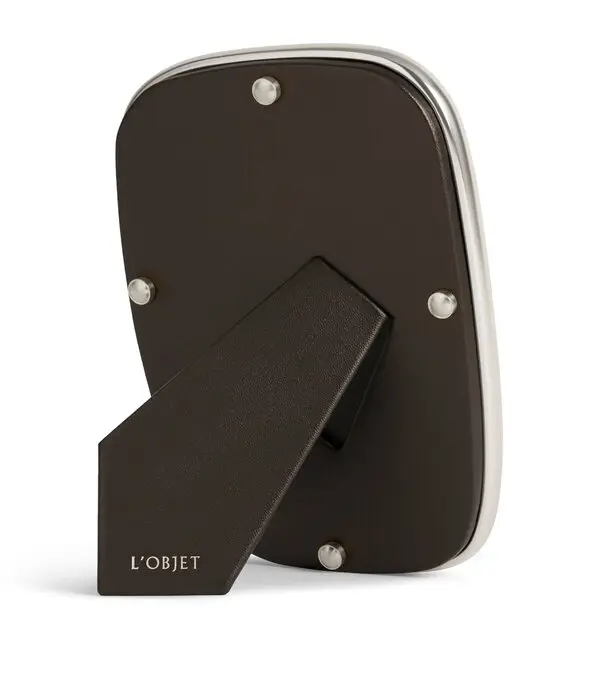 L'Objet Platinum-plated Knot Photo Frame
