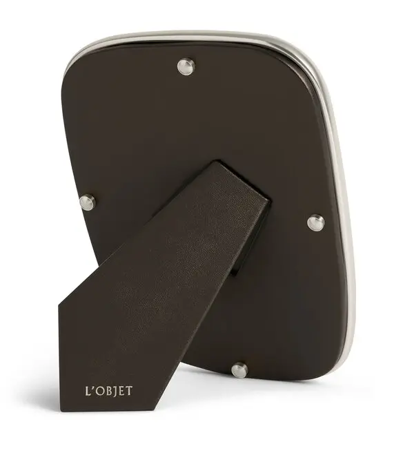 L'Objet Platinum-plated Knot Photo Frame