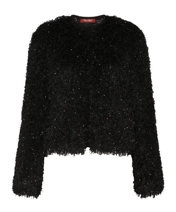 Max Mara Long-sleeve Knit Top - Black