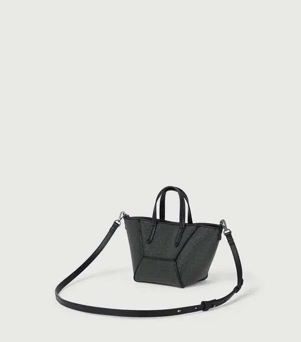 Brunello Cucinelli Mini Precious Bc Duo Tote Bag - Black