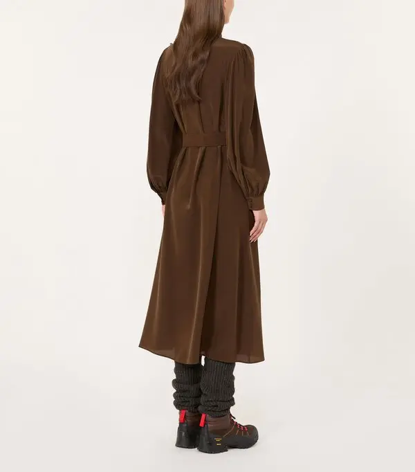 Max Mara Silk Maxi Dress