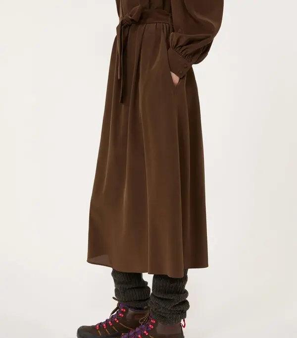 Max Mara Silk Maxi Dress