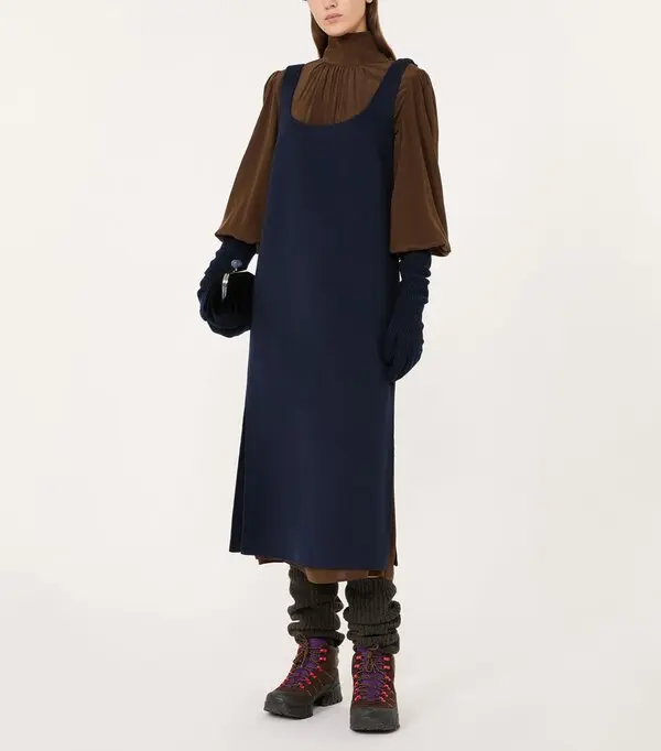Max Mara Silk Maxi Dress