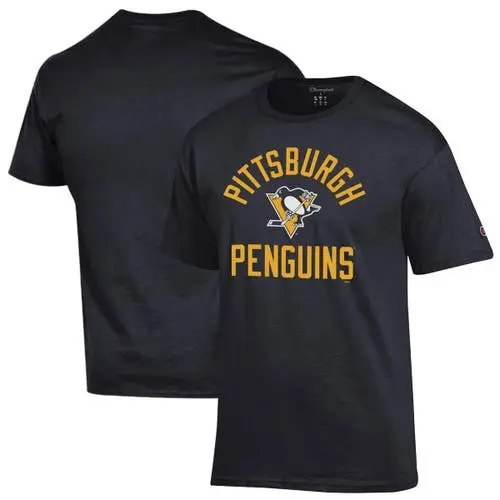 Champion Pittsburgh Penguins Primary Logo Jersey T-shirt - Black