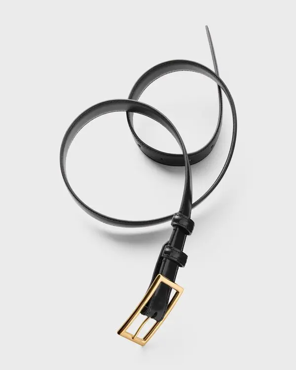Celine Bc-27 Belt 25 In Taurillon Leather