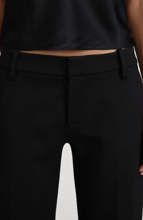 FRAME The Pixie Low Rise Wide Leg Trousers