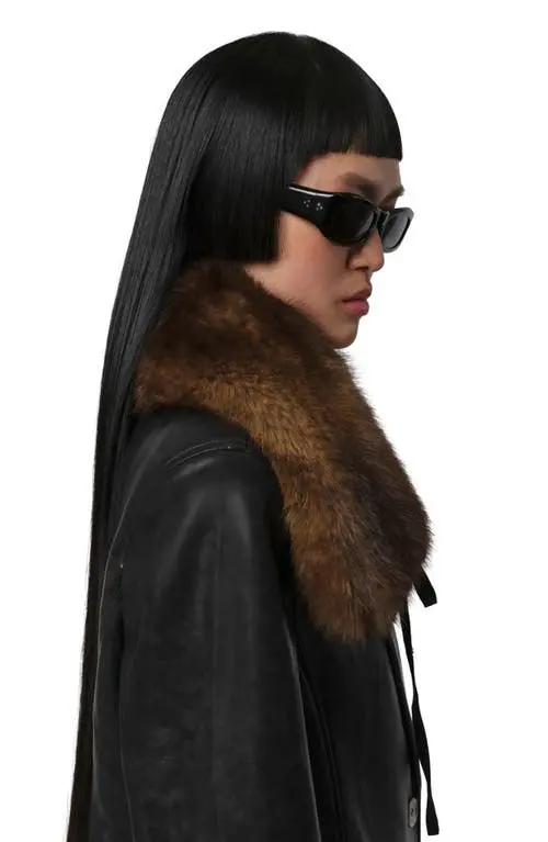 Apparis Eliza Faux Fur Collar - Mink
