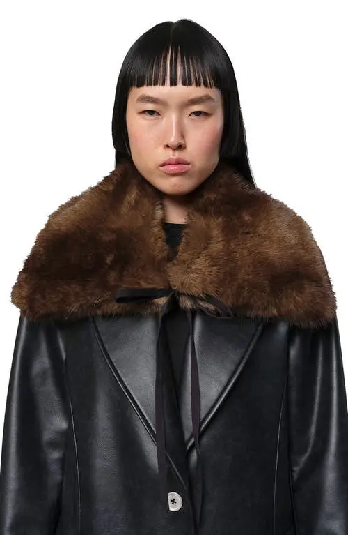 Apparis Eliza Faux Fur Collar - Mink
