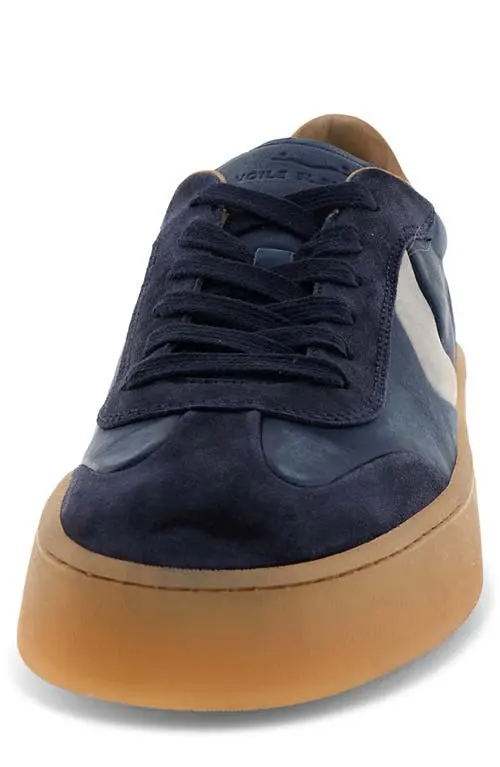 VOILE BLANCHE Mind 02 Leather Sneaker - Blue