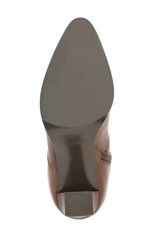 Calvin Klein Darlea Knee High Boot - Medium Brown