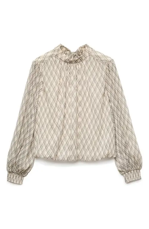 PER UNA BY M&S Check Tie Back Top