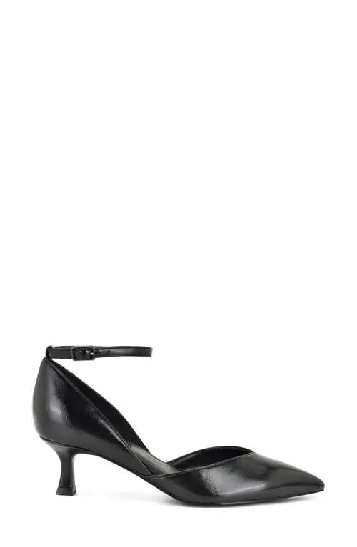 Nine West Kory Faux Leather Pointed Toe Pump - Black