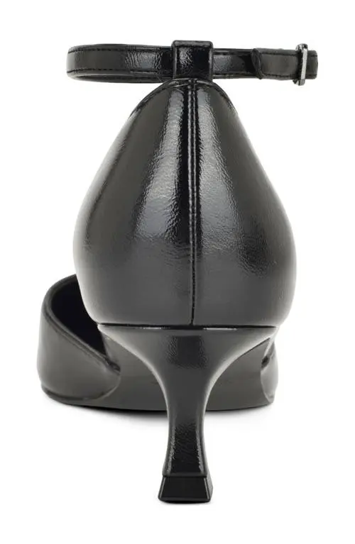 Nine West Kory Faux Leather Pointed Toe Pump - Black
