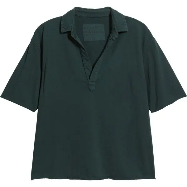 Frank & Eileen Patty Short Sleeve Popover Tee - Pine