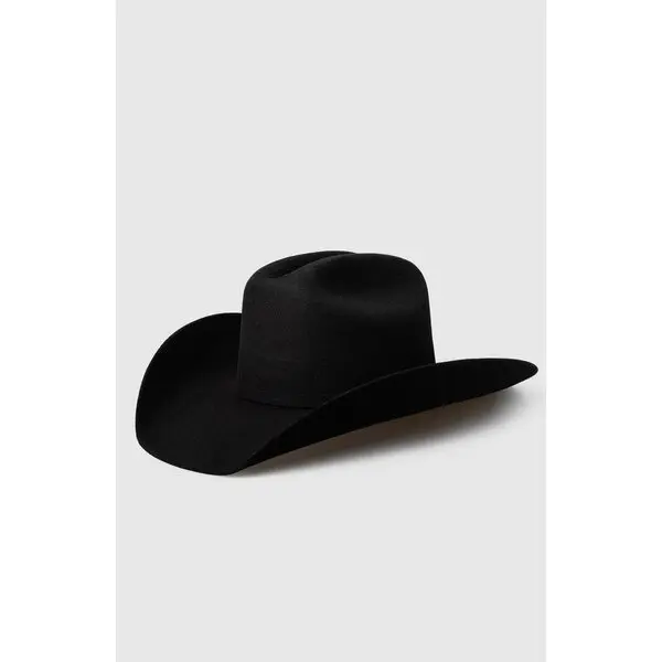MANELA The Bronson Cowboy Hat - Black