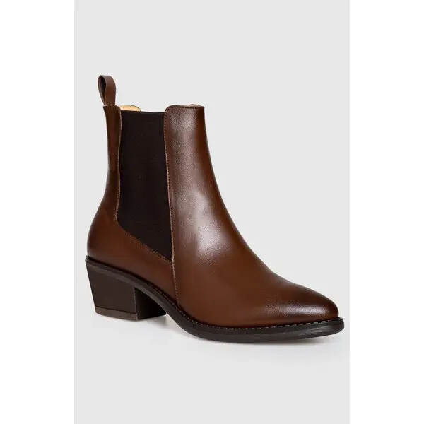 MANELA Haidi Western Chelsea Bootie - Brown