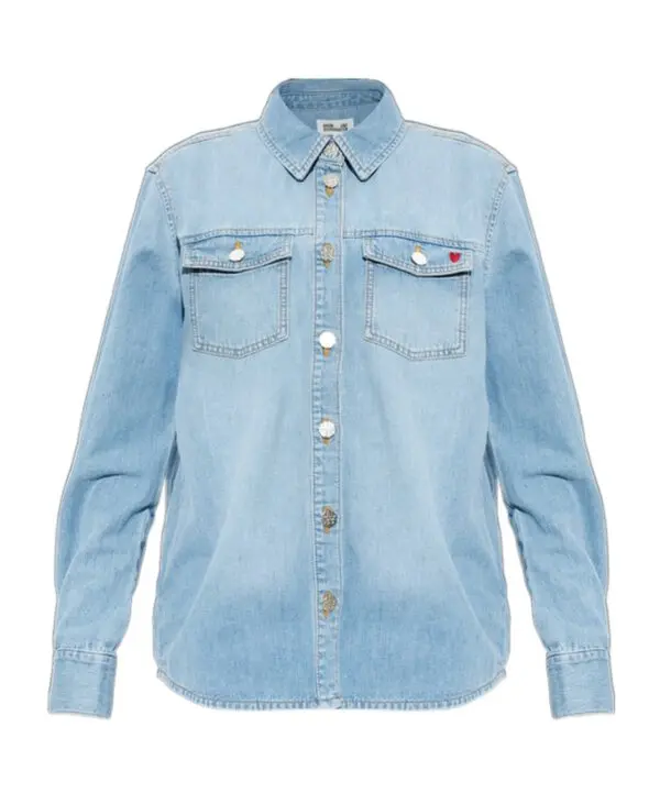 Baum Und Pferdgarten Melobu Embroidered Denim Shirt