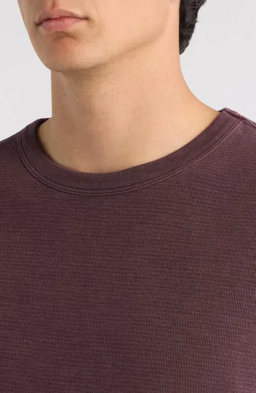 MAVI Solid Cotton Blend Crewneck T-shirt - Fudge
