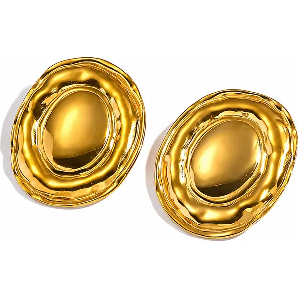 ALAIS BRANCHE Gia Circle Earrings - Silver