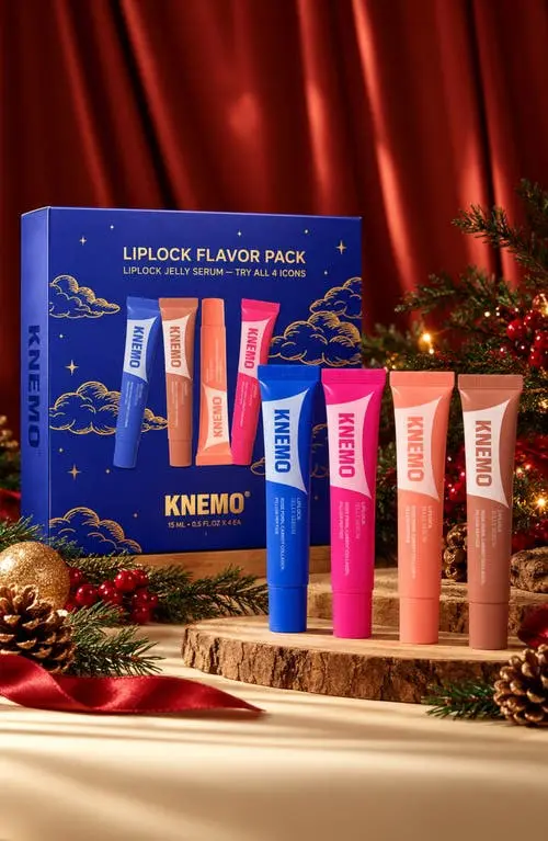 KNEMO Liplock Flavor Pack 4-piece Jelly Serum Set