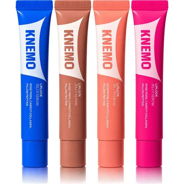 KNEMO Liplock Flavor Pack 4-piece Jelly Serum Set $72 Value - Blue