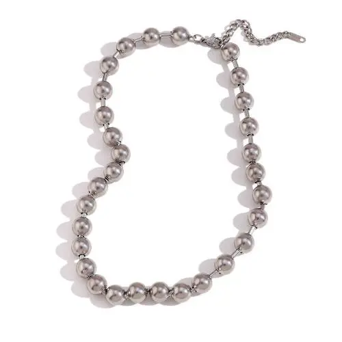 ALAIS BRANCHE Helise Ball Necklace - Gold