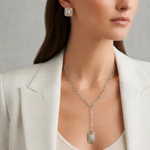 ALAIS BRANCHE Noa Lariat Necklace - Gold