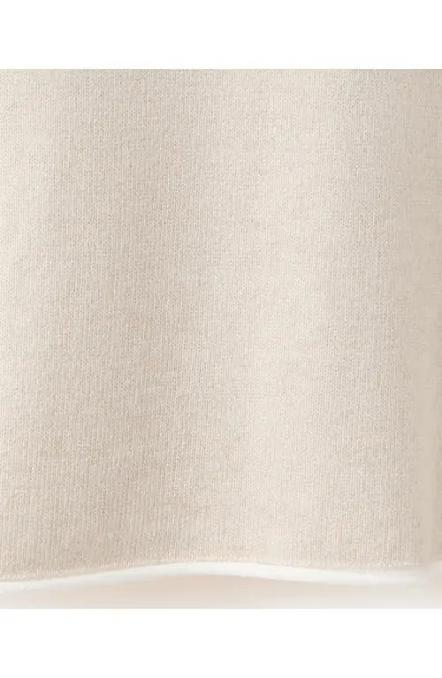 Mango V-neck Sweater - Sand