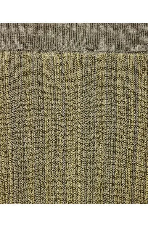 Mango Pleated Knit Maxi Skirt