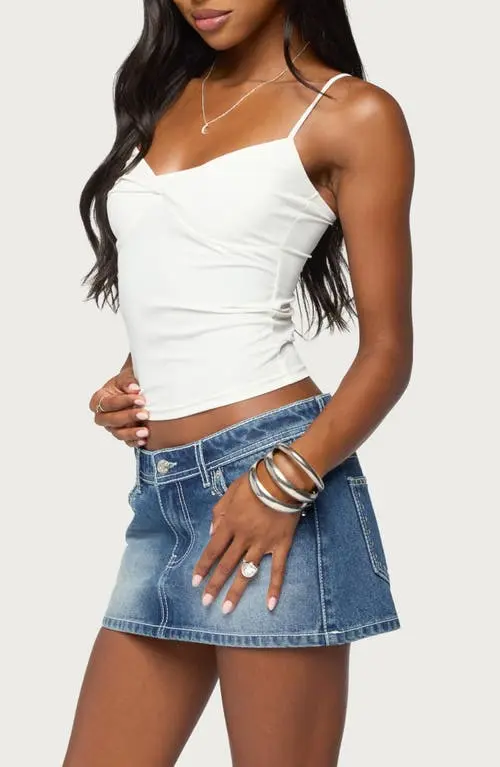 EDIKTED Pyper Twist Front Camisole