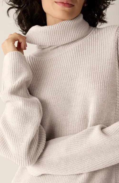 Eileen Fisher Merino Wool Turtleneck Sweater