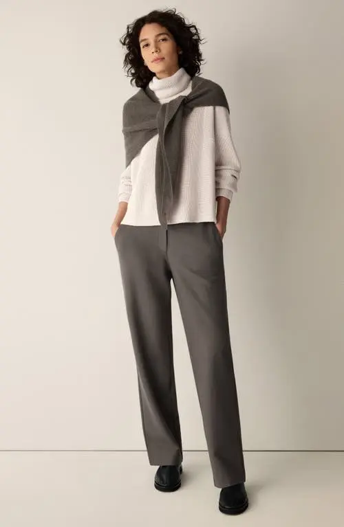 Eileen Fisher Merino Wool Turtleneck Sweater