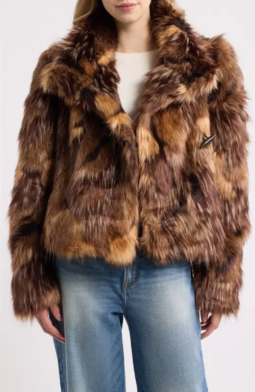 UGG Tesie Faux Fur Toggle Jacket