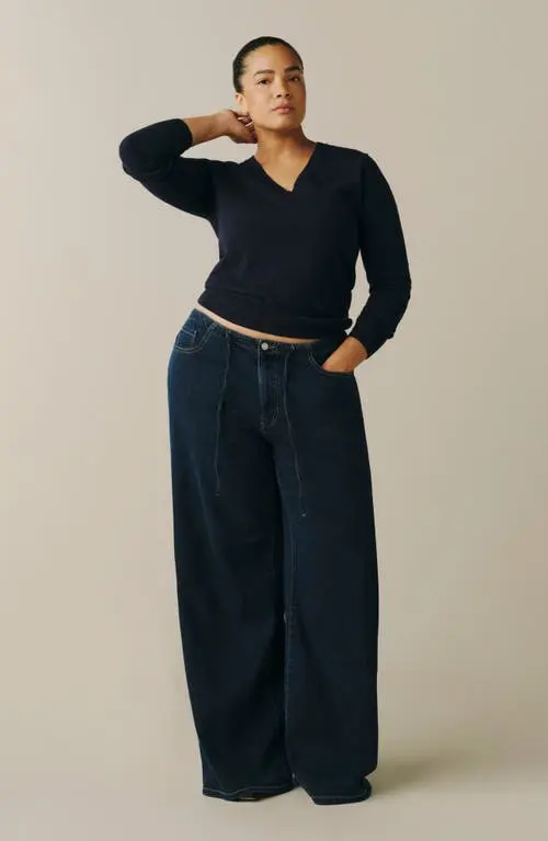 Warp + Weft The Big Easy Wide Leg Jeans