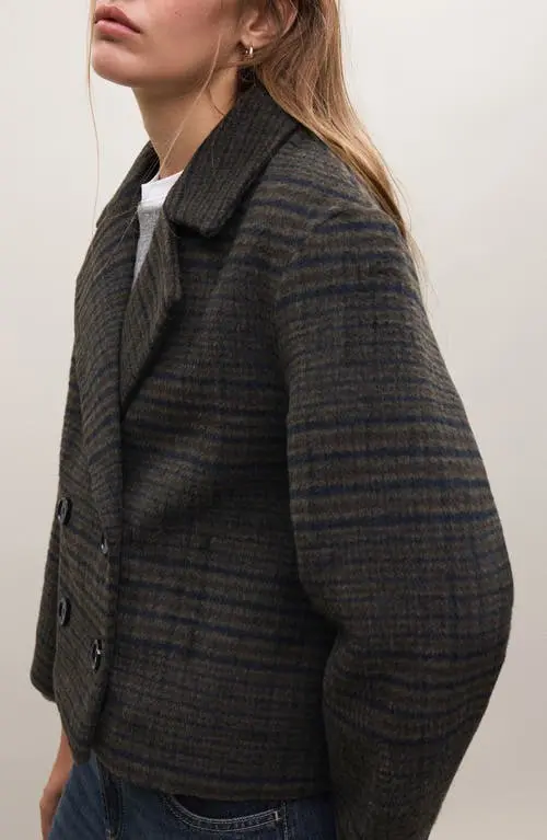 Mango Checked Coat
